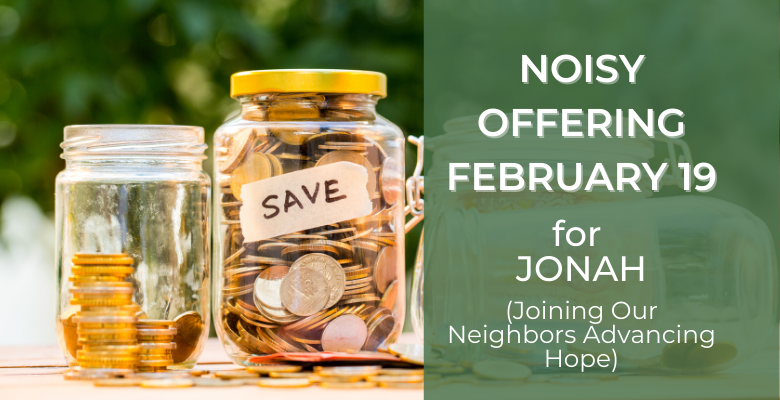 Season for Change! Noisy Offering on February 19 • Grace Lutheran Church