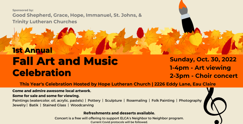 FALL ART and MUSIC CELEBRATION • Grace Lutheran Church